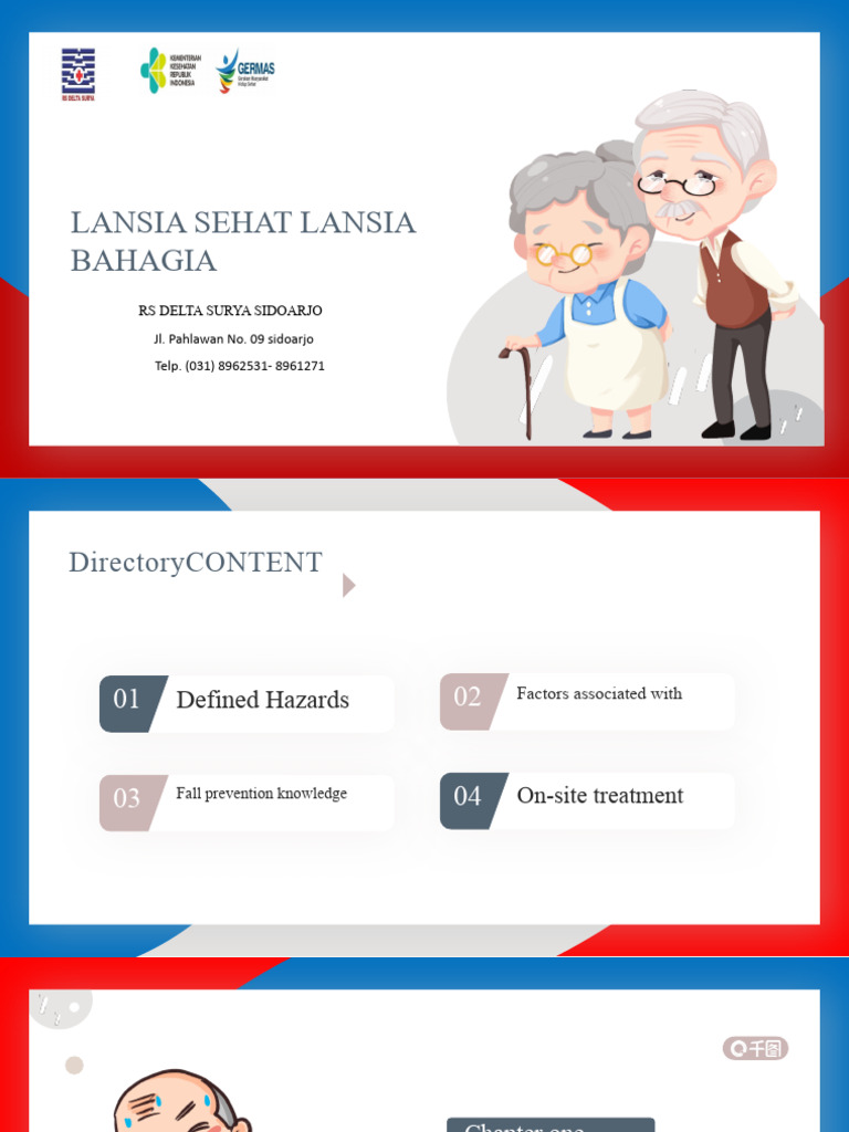 Aulia PKRS PPT Lansia RSDS | PDF | Clinical Medicine | Medical Specialties