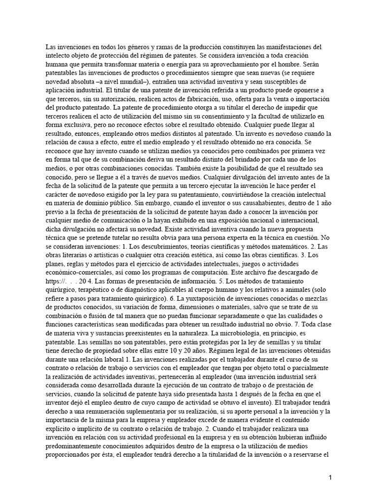 Comercial Segundo Parcial v2 | PDF | Patentar | Bancarrota