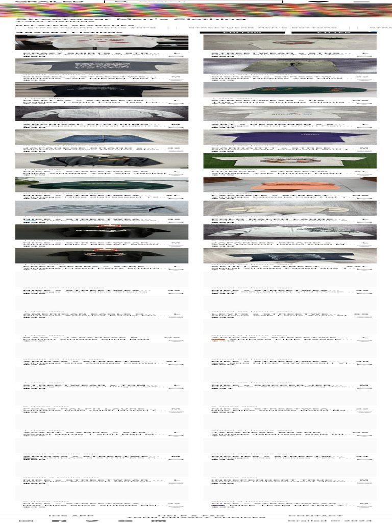 Men's Streetwear Grailed | PDF | Consumer Goods | Fashion