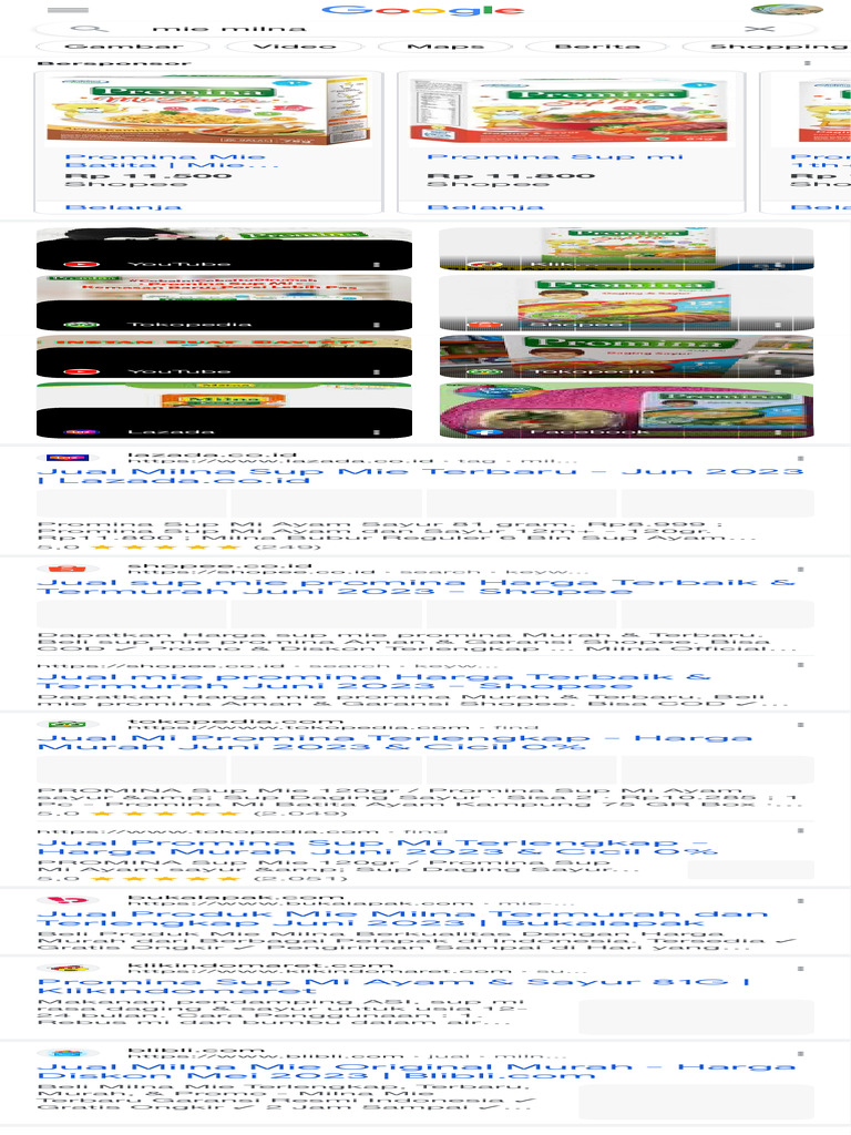 Mie Milna - Penelusuran Google | PDF