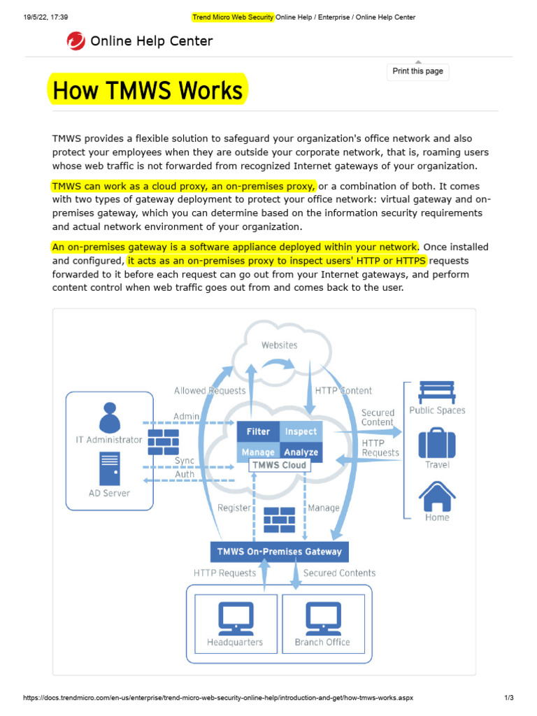 How TMWS Works | PDF | Proxy Server | World Wide Web