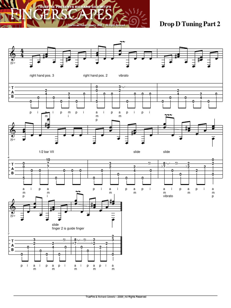 12 Breakdown | PDF | Guitar Family Instruments | Musical Techniques