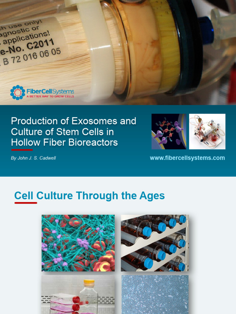 FiberCell Systems Exosomes | PDF | Cell Culture | Biology