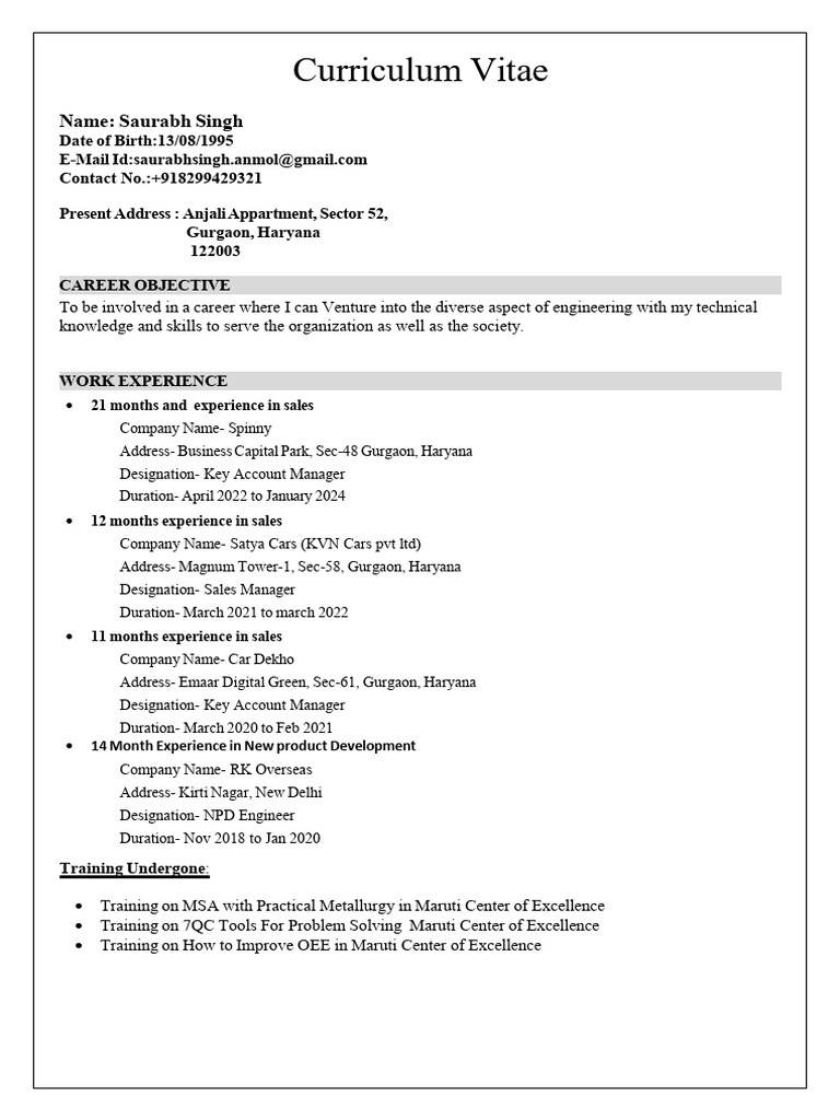 Saurabh Resume-24 2 | PDF