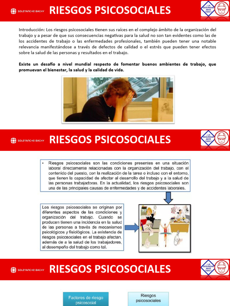 Riesgos psicosociales | PDF