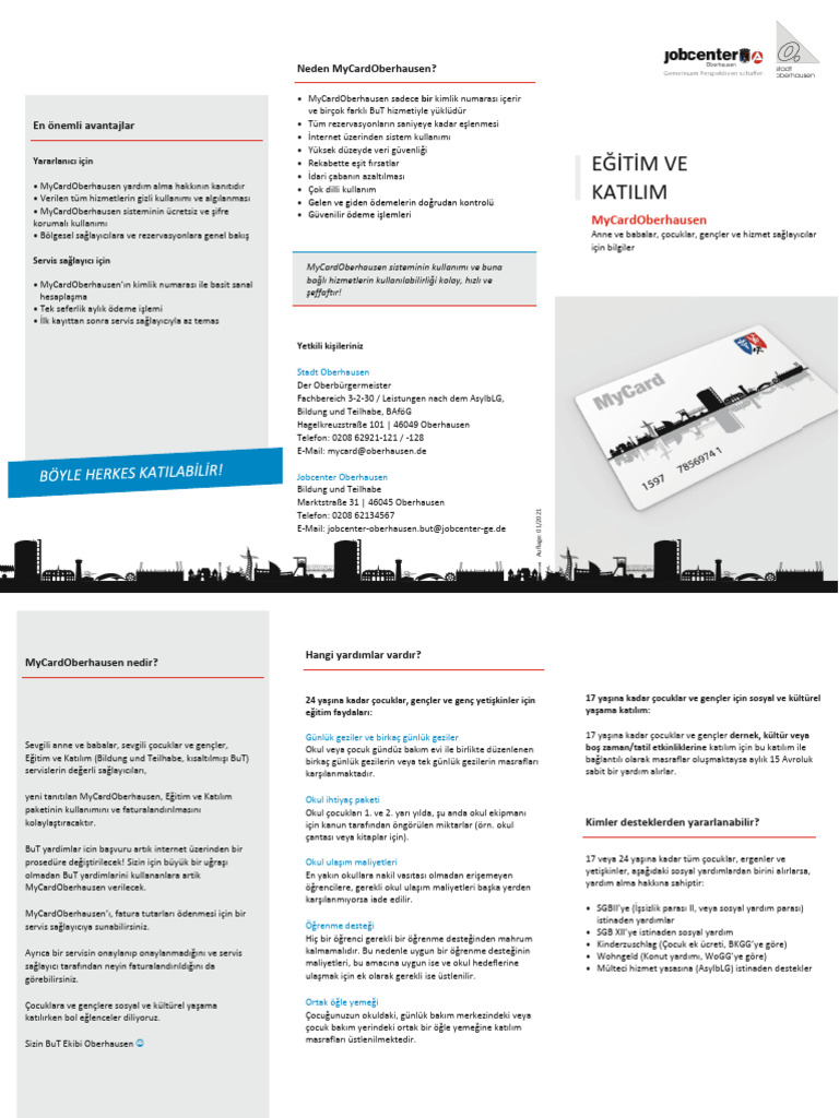 Mycard Flyer Tuerkisch | PDF