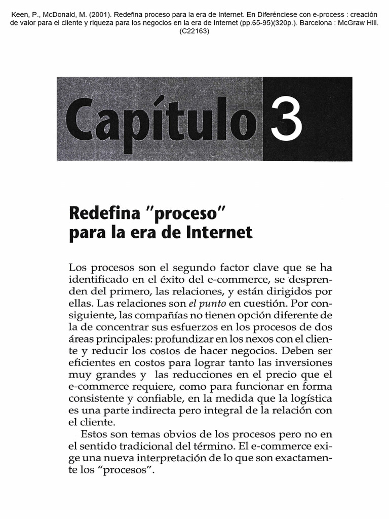 03 Keen - Proceso Internet | PDF | Comercio electrónico | Software