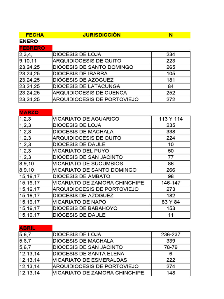 Calendario Nacional 2024 | PDF | Ciencias sociales