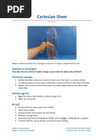Cartesian Diver Lab Report Summary | PDF | Scuba Diving | Buoyancy