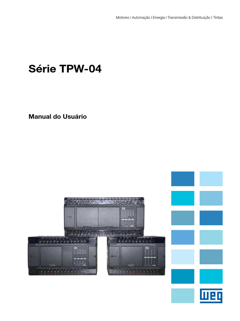 Manual CLP Weg TPW 04 | PDF | Fonte de energia | Controlador lógico ...