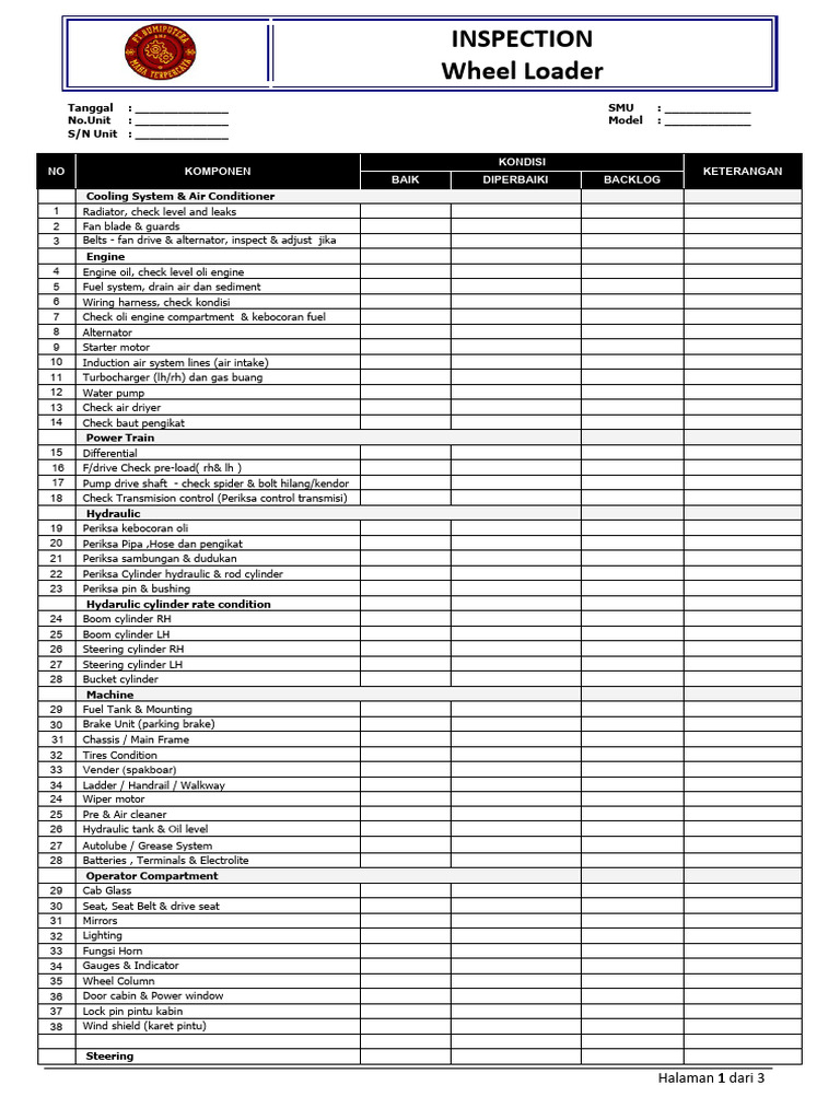 Inspection Loader | Download Free PDF | Brake | Engines
