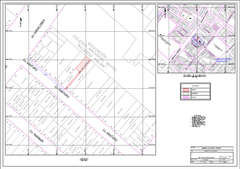 Plano de Ubicacion y Localizacion-Ul-01 | PDF