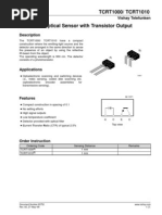 IR Sensor Datasheet | PDF | Electrical Engineering | Applied And ...