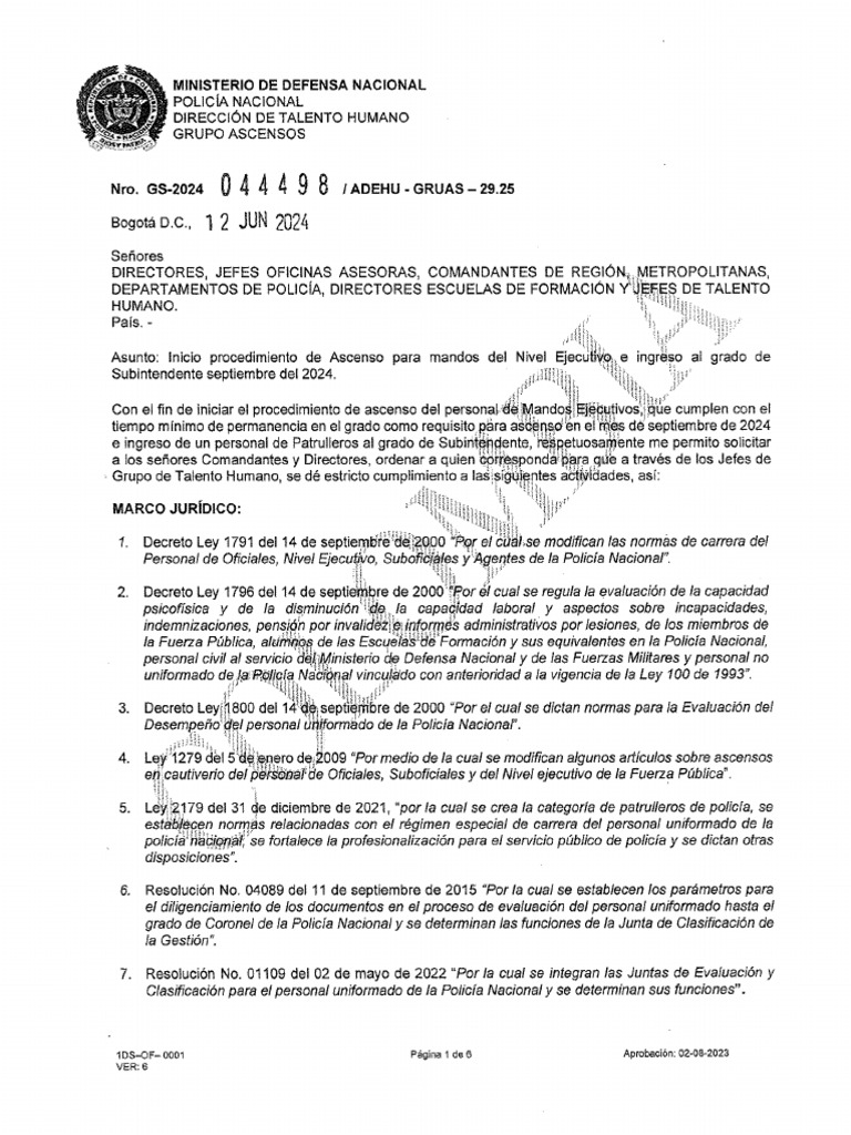 Gs-2024-044498-Ditah Inicio Procedimiento Ascenso e Ingreso Septiembre ...
