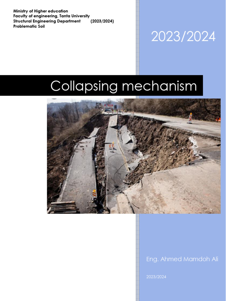 Collapsing Mechanism | PDF | Soil | Silt