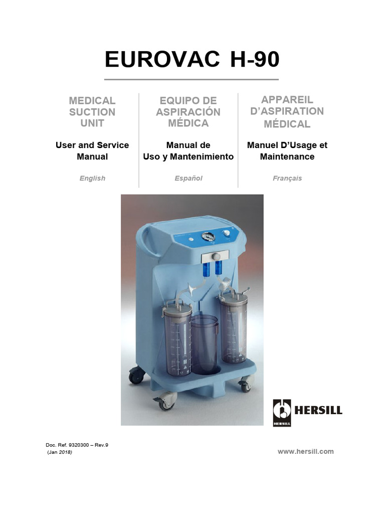Eurovac H-90-Rev.9 (Esp, Ing, FR) (Ver Leeme) (A4, Folleto) | PDF | Pump