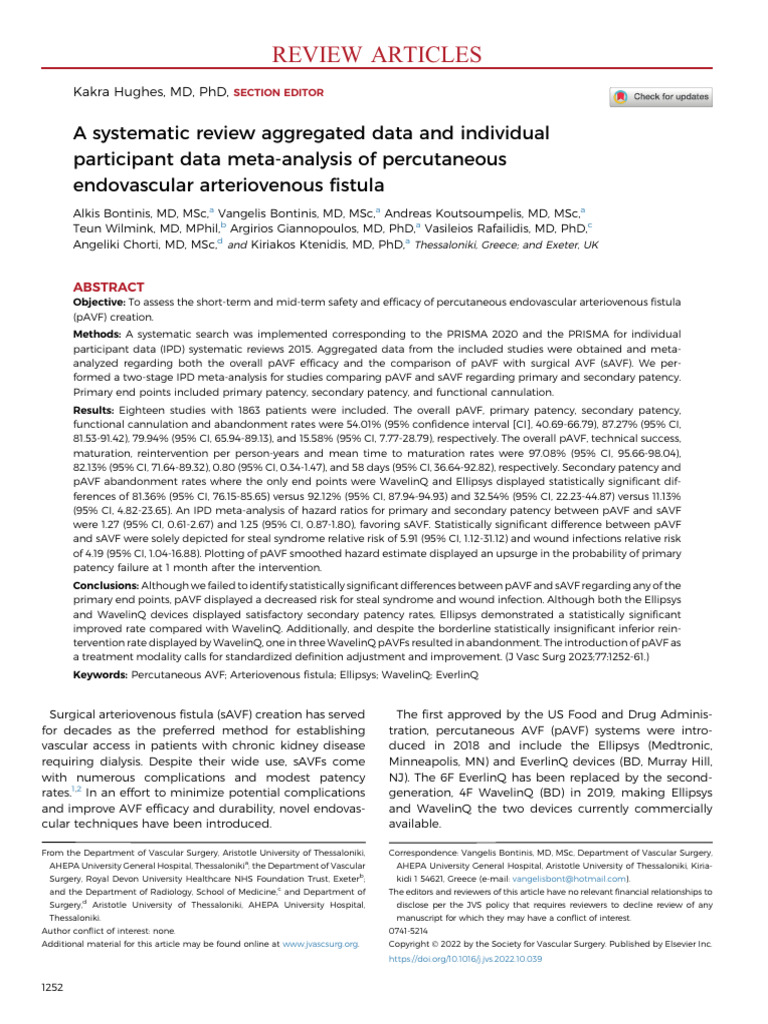 A Systematic Review Aggregated Data and Individual | PDF | Meta ...