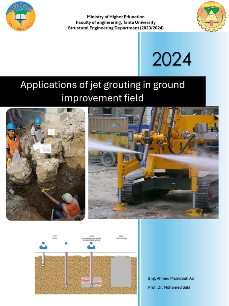 Applications of Jet Grouting in Ground Improvement Field. | Download Free PDF | Conceptual Model ...