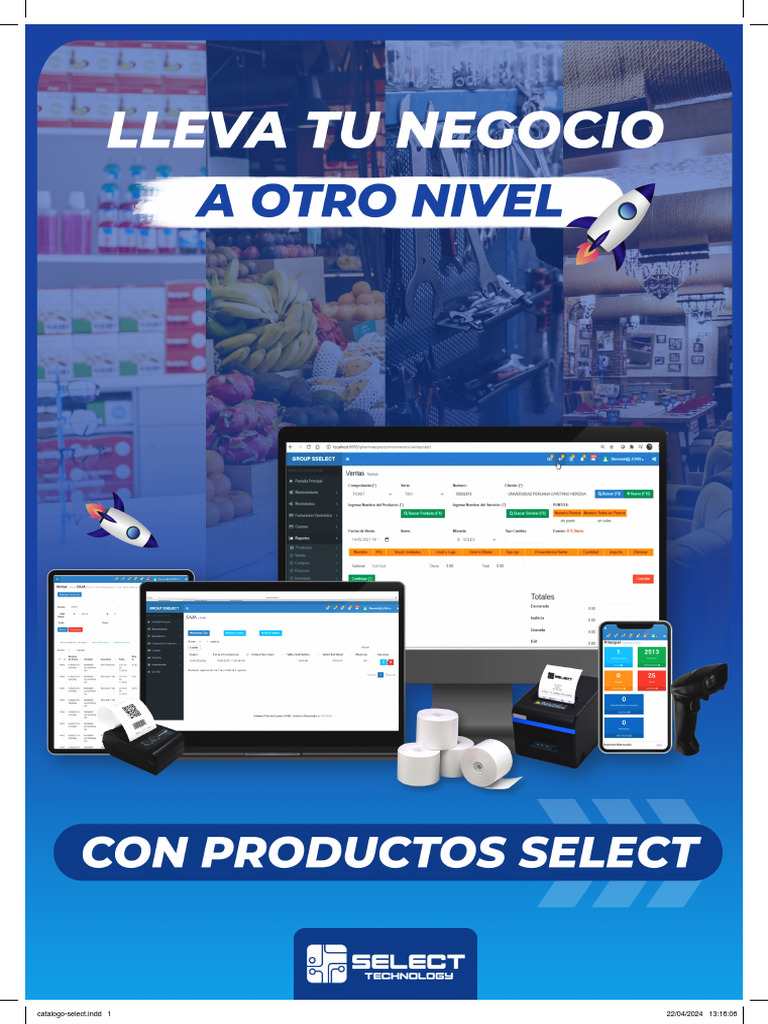 Catálogo Productos Select 4 | Descargar gratis PDF | Impresora ...