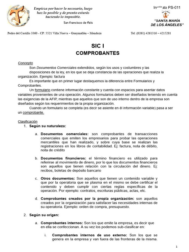 Guía N°4 - COMPROBANTES | PDF | Factura | Impuesto al valor agregado