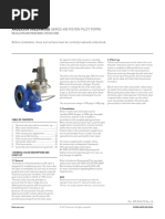 Built Up Back Pressure Calculation Guide | PDF | Pressure | Valve