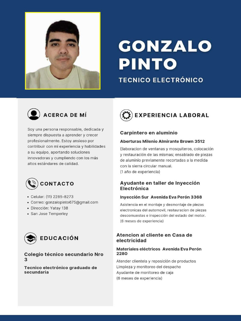 CV Gonzalo PDF | PDF