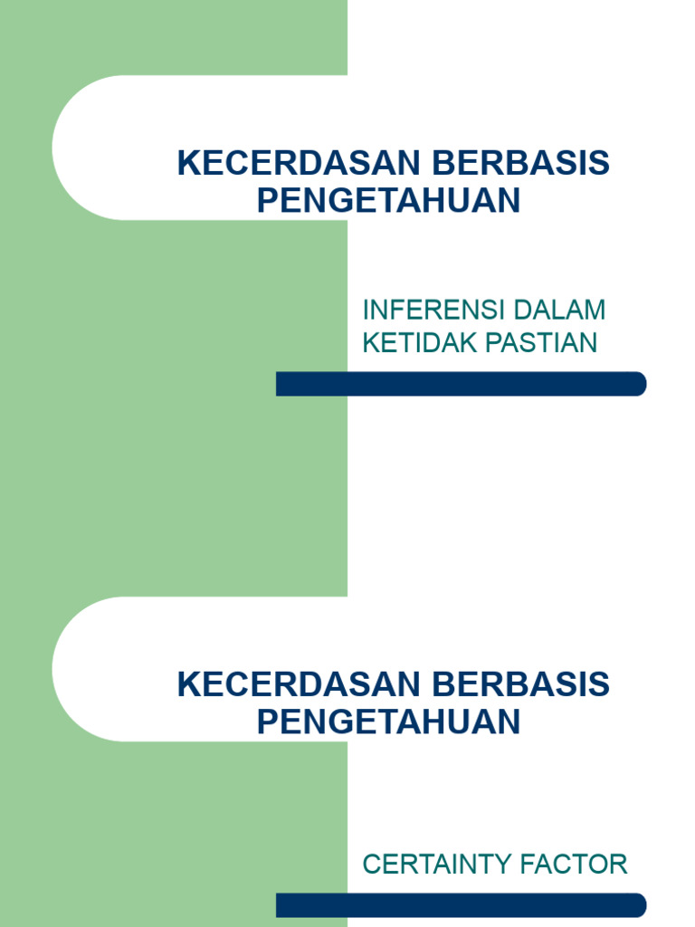Certainty Factor in Uncertainty Handling | PDF | Evidence | Theory