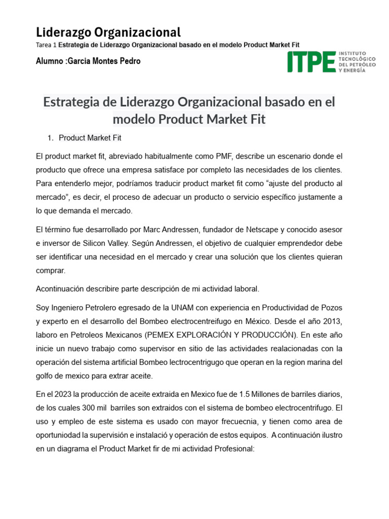 Modelo Product Market Fit - Pedrogarciamontes - PD | Descargar gratis ...