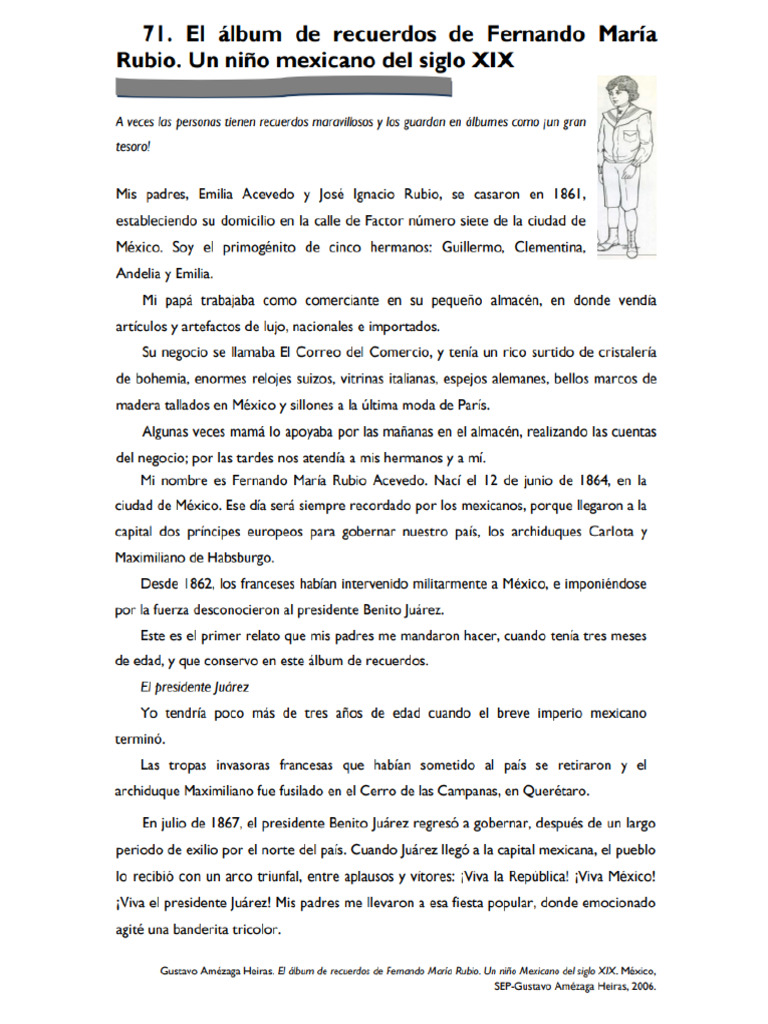 EL ÁLBUM DE RECUERDOS. | PDF