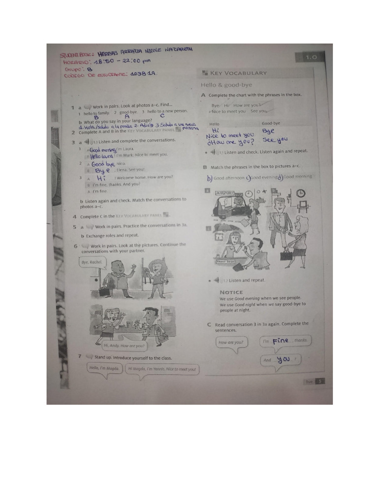 Student Book - Tema - at Work - Nicole Nazareth Herbas Arratia | PDF