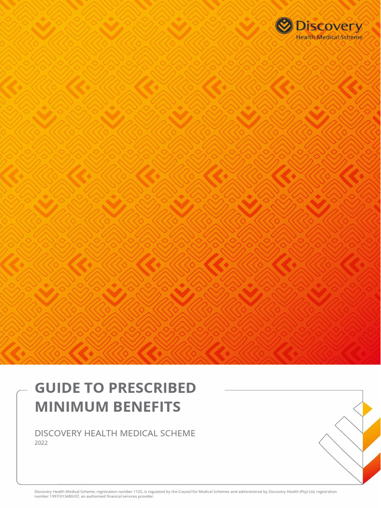 Guide to Prescribed Minimum Benefits (2) | Download Free PDF | Medicine ...