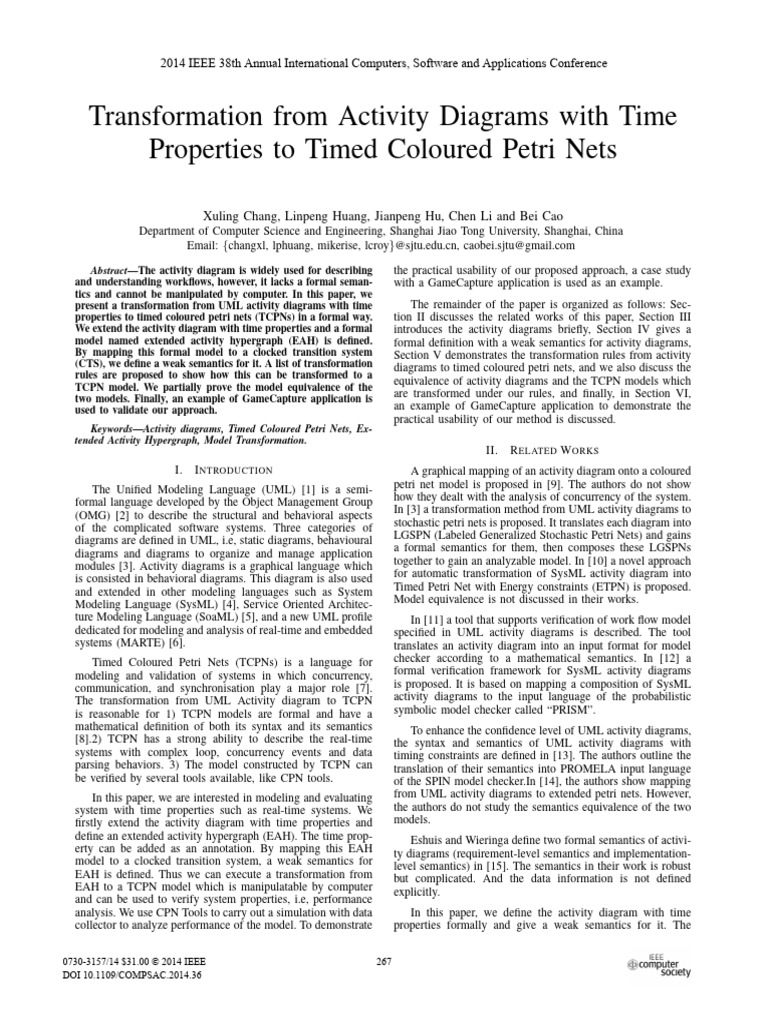 06899226 | PDF | Unified Modeling Language | Computer Science