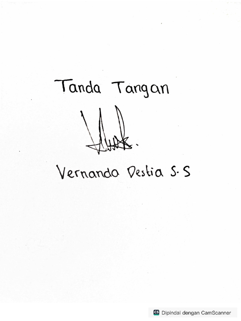 Tanda Tangan | PDF