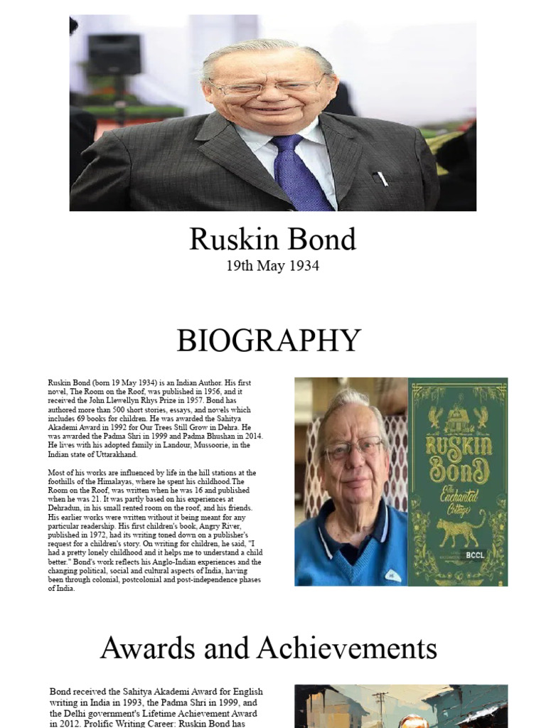 Ruskin Bond | PDF | Religion & Spirituality