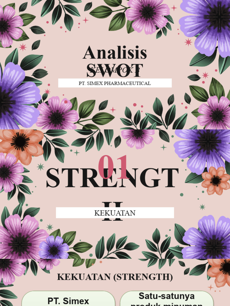 Mind Map Swot | PDF | Kesehatan Holistik | Sains & Matematika