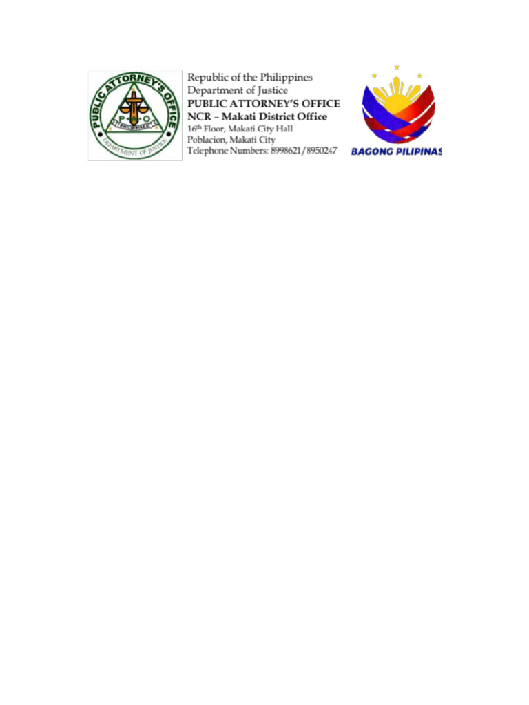 Bagong Pilipinas Header | PDF