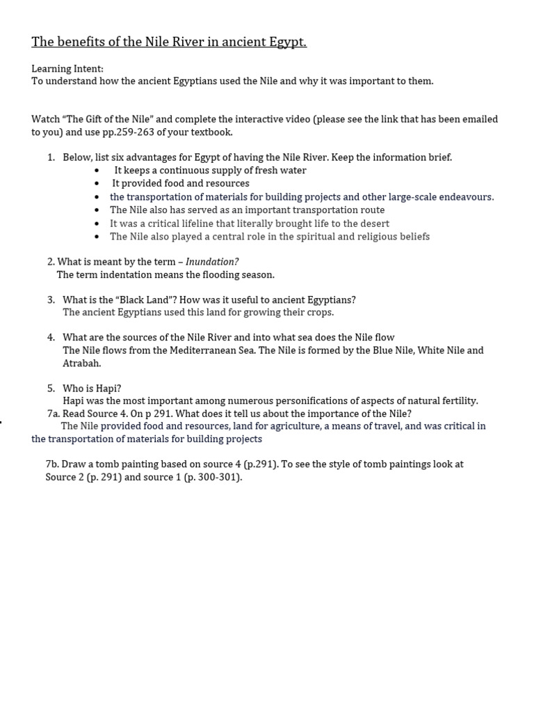 The Nile River | PDF