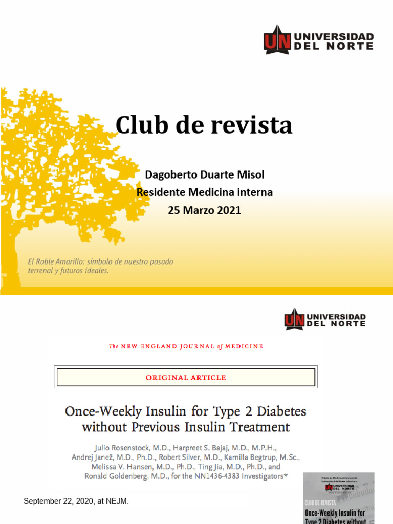 Icodec | PDF | Diabetes | Medicina CLINICA