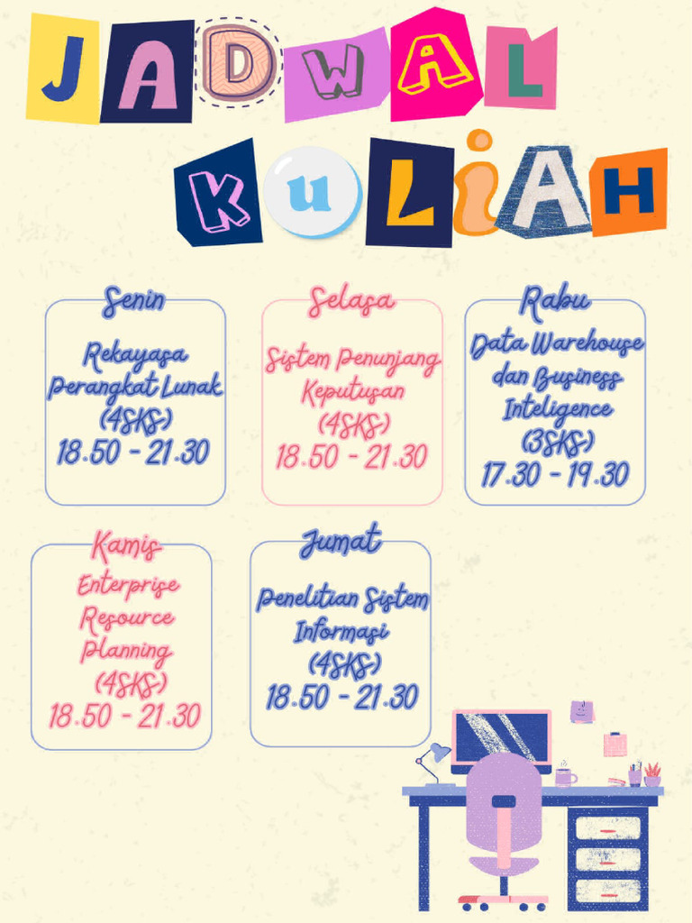 Jadwal Kuliah | PDF