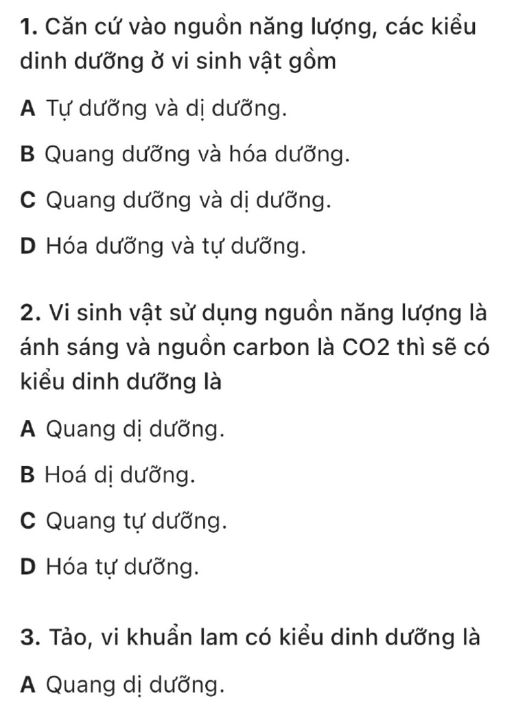 VSV Các Phương Pháp Nghiên C U VSV | PDF