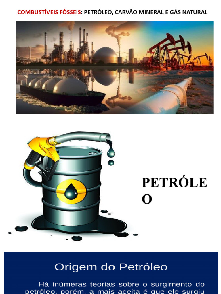 Combustíveis Fósseis: Petróleo, Carvão e Gás | PDF | Petróleo ...