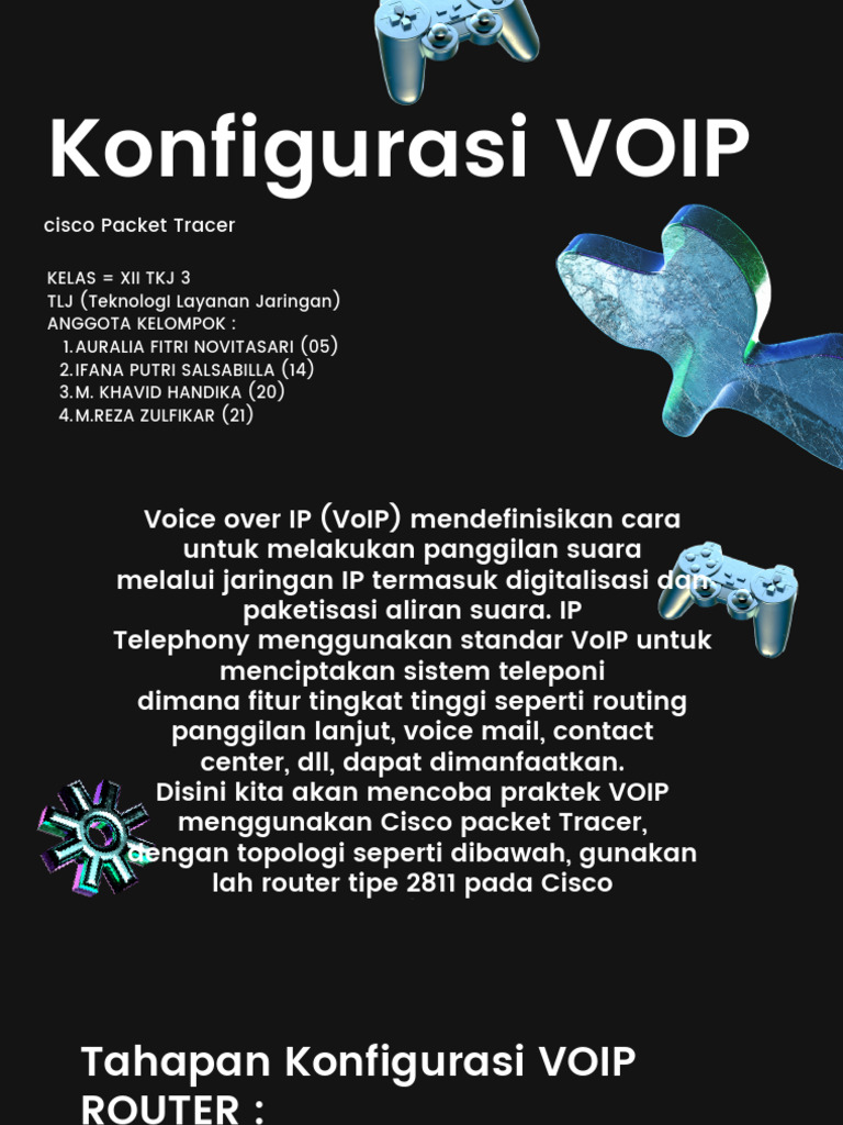 Laporan Konfigurasi Voip | PDF | Komputer