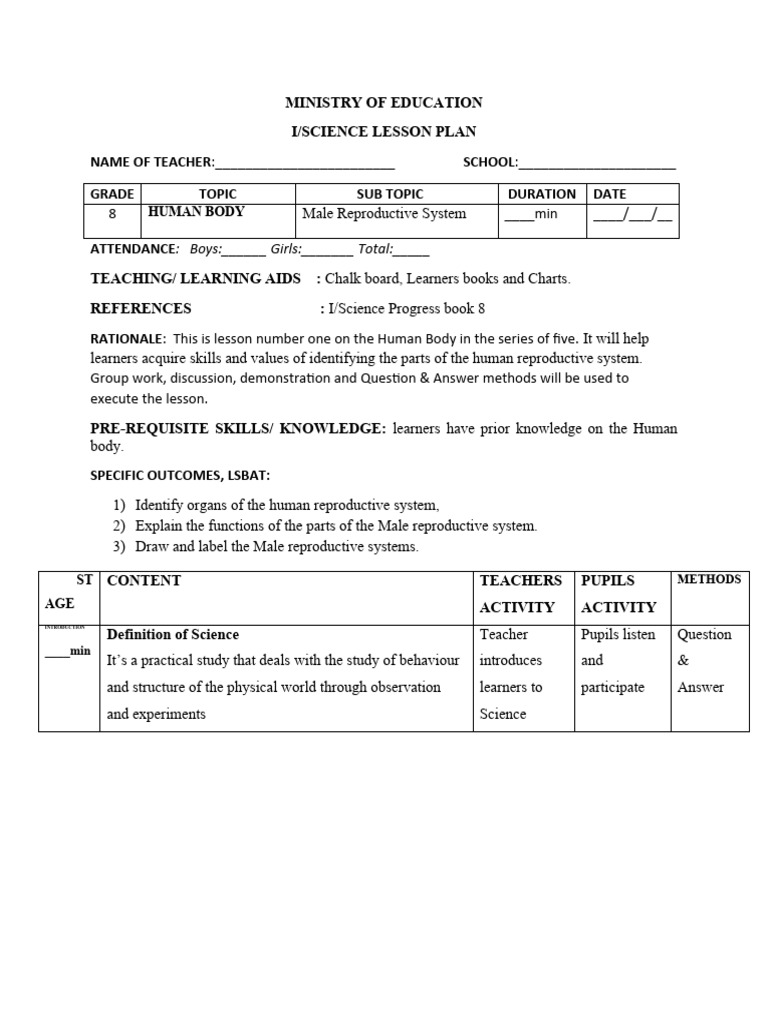 I-Science G8 Lesson Plans | PDF | Plant Nutrition | Root