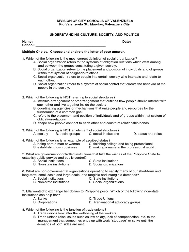 UCSP | PDF | Discrimination & Race Relations | Social Inequality