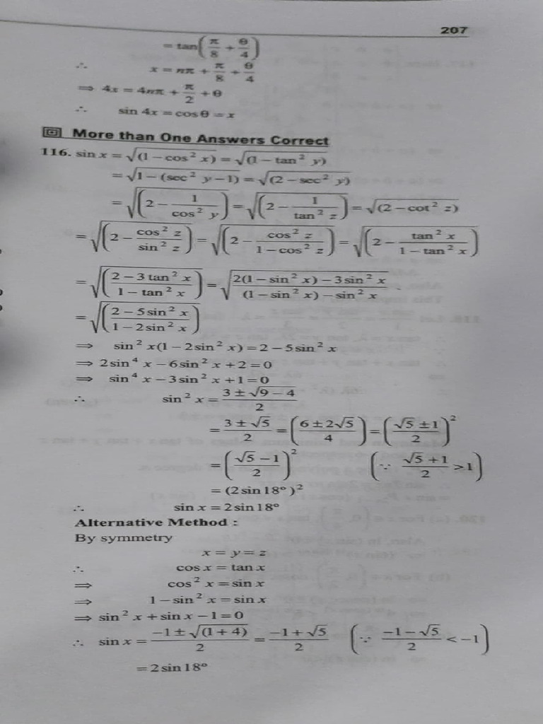 Solutions Trig | PDF