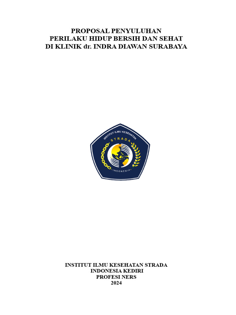 Proposal Kegiatan Penyuluhan Phbs | PDF | Kesehatan Holistik