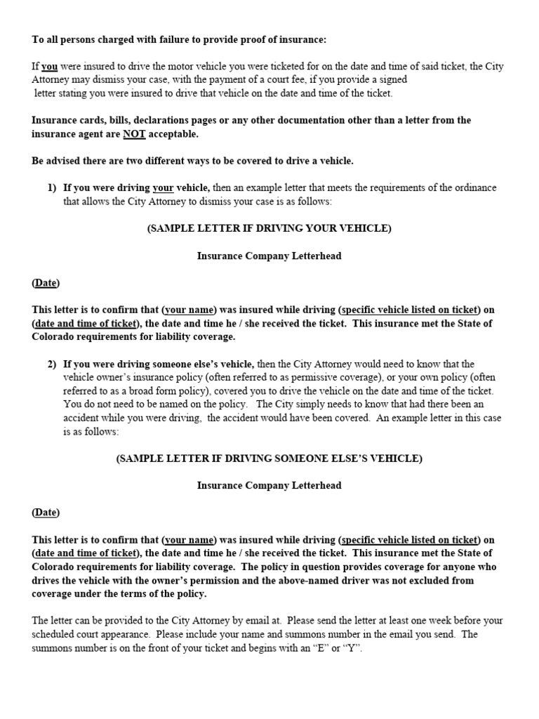 Proof of Insurance Letter | PDF | Insurance | Business Law