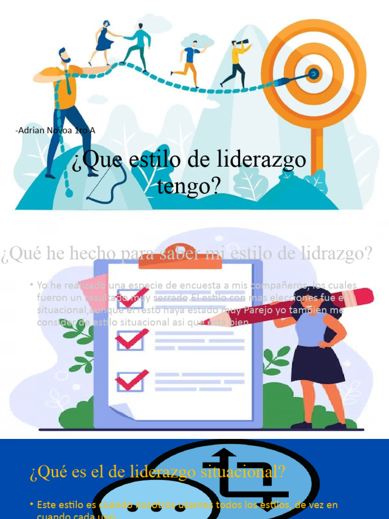 Que Estilo de Liderazgo Tengo | PDF