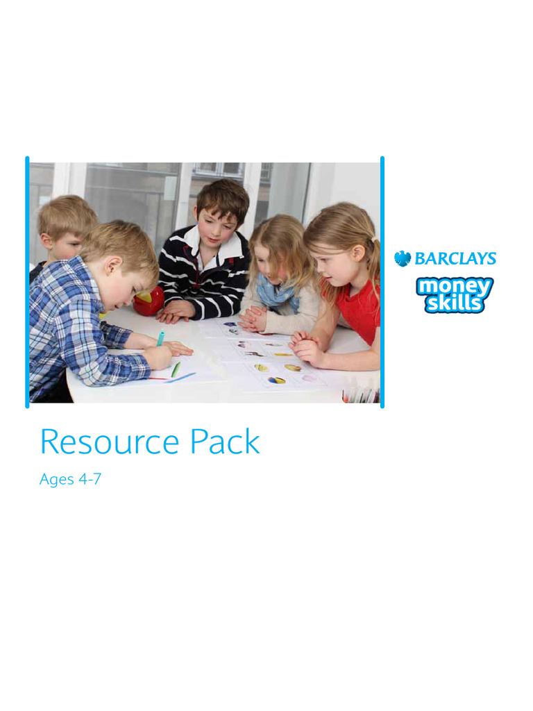 Resource Pack: Ages 4-7 | PDF | Money | Learning