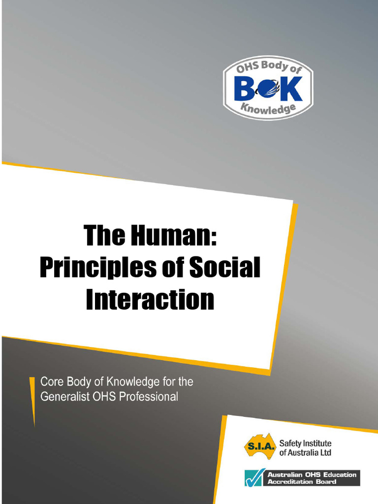 8.2 The Human Principles of Social Interaction | PDF | Prejudices ...